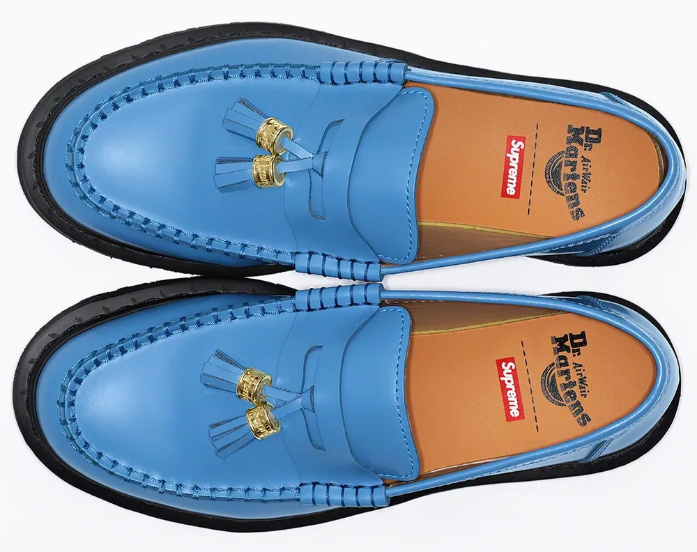 Supreme x Dr. Martens komen met nieuwe Penton Tassel Loafers