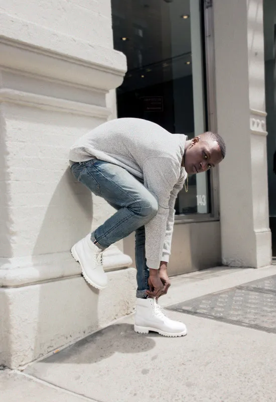 Timberland komt deze herfst voor het eerst met witte 6-inch boots