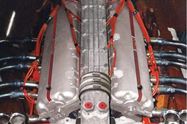 ferrari boat engine