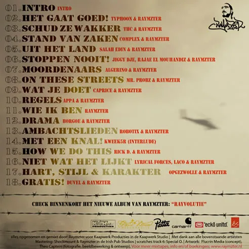Mixtape: Raymzter - De Frontlinie vol 1.