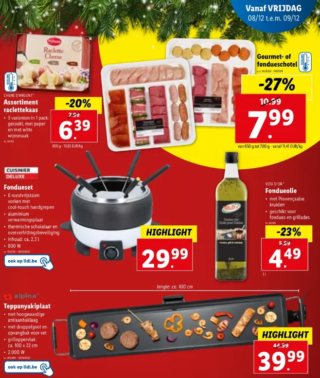 Lidl biedt korting van wel 27 procent! Een etentje organiseren wordt zo ...