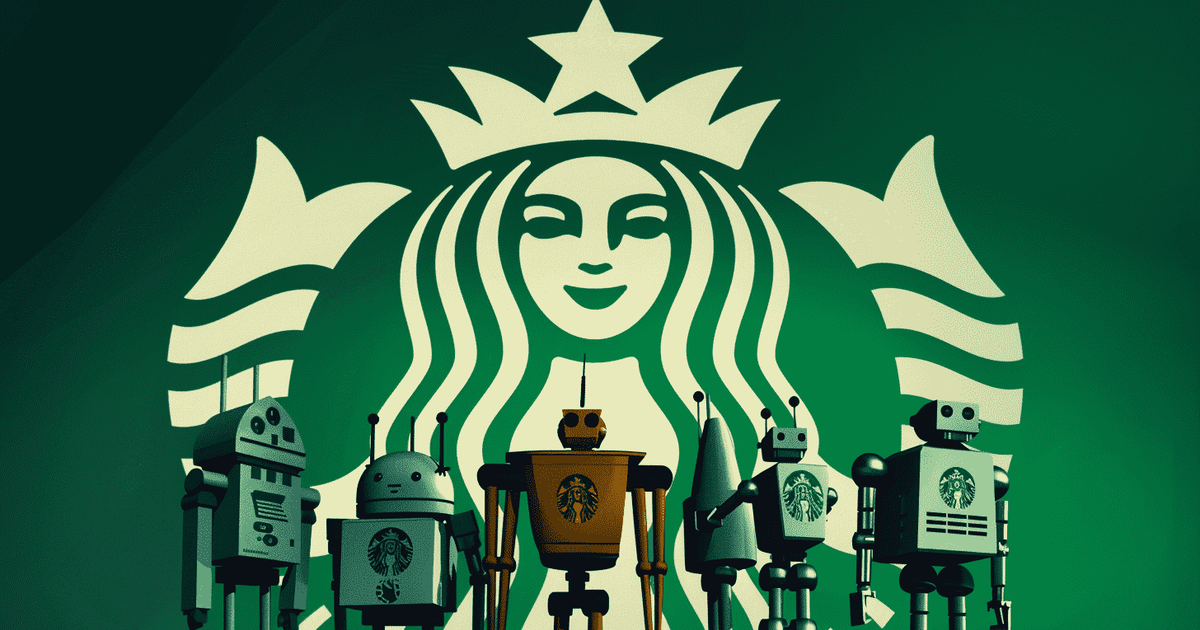 Deze Starbucks heeft meer dan 100 robots in dienst