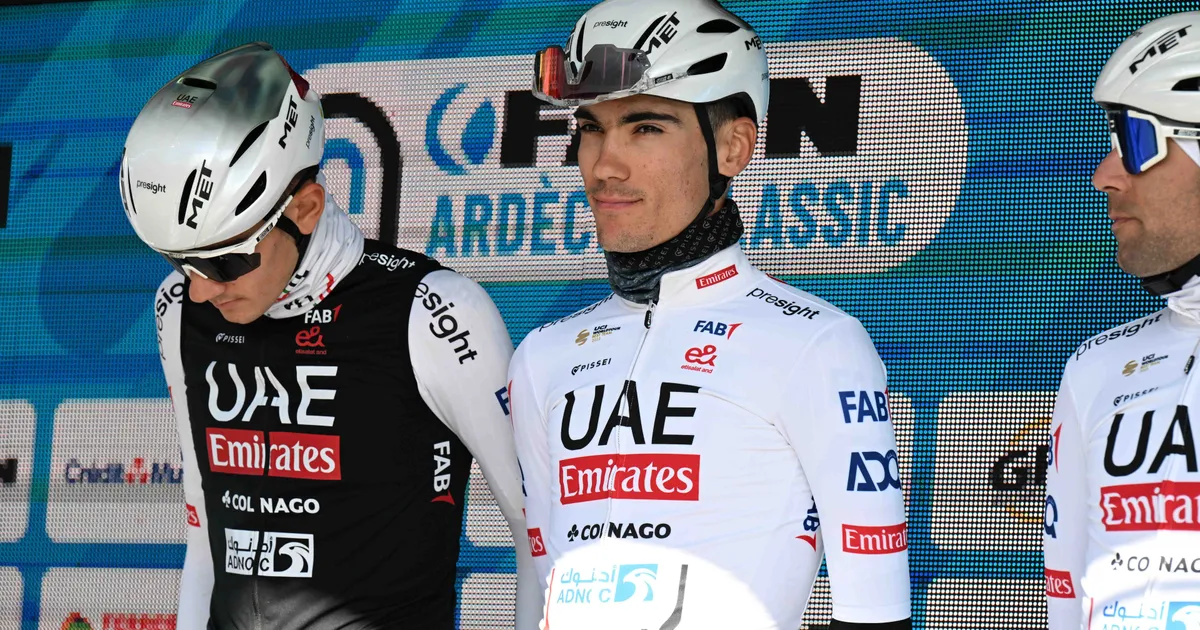 Juan Ayuso excited to be back as his 2025 season begins at Faun-Ardèche ...