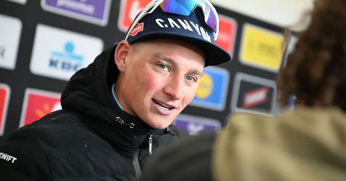 "Something can always happen. But hey, Remco crashed into the open door ...