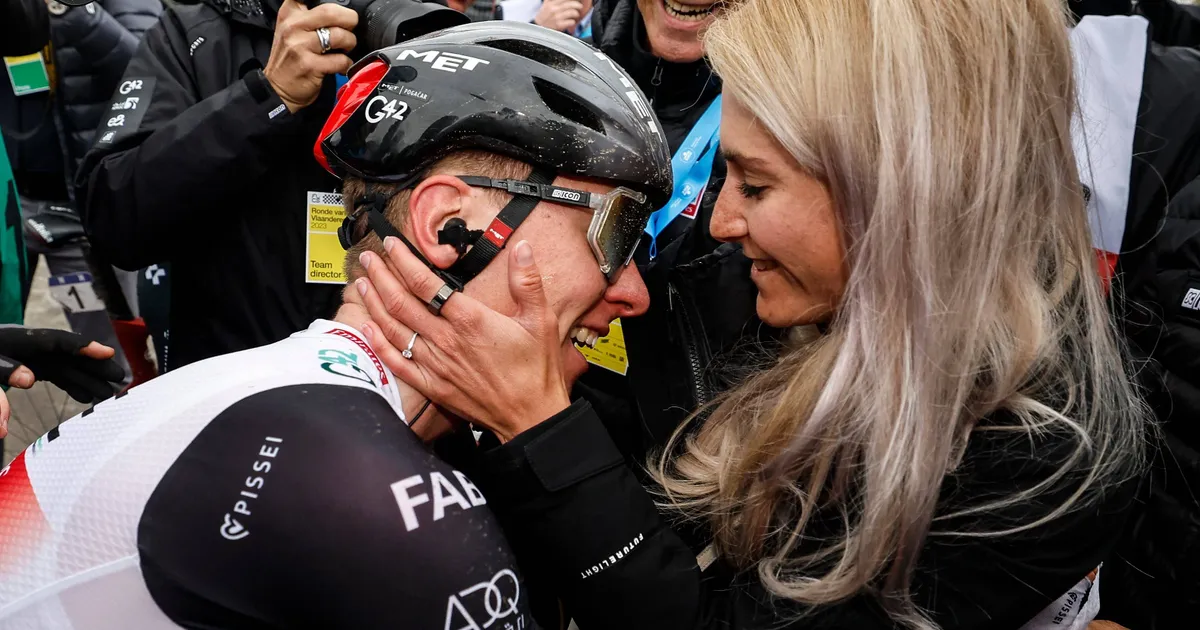 "She is Tadej Pogacar's girlfriend, but she doesn't act like it at all" - Patrick Lefevere ...