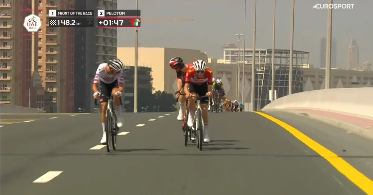 Pogacar the breakaway rider? UAE Tour leader stuns as he joins ...