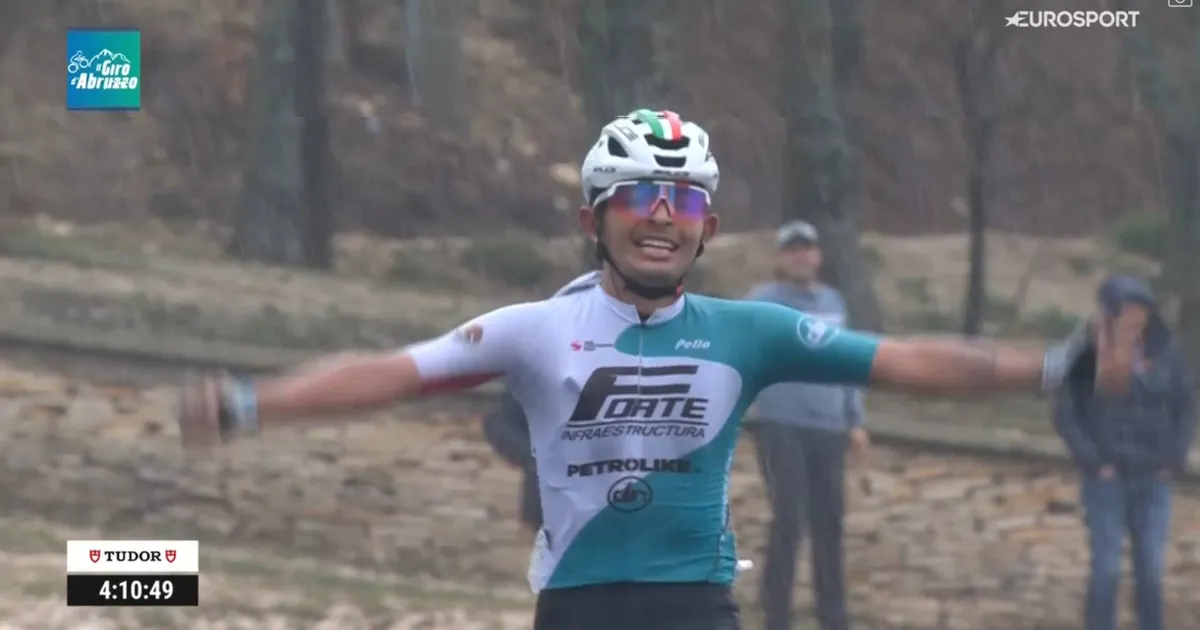 Edison Alejandro Callejas Santos conquers queen stage at Giro d’Abruzzo with stunning solo ...