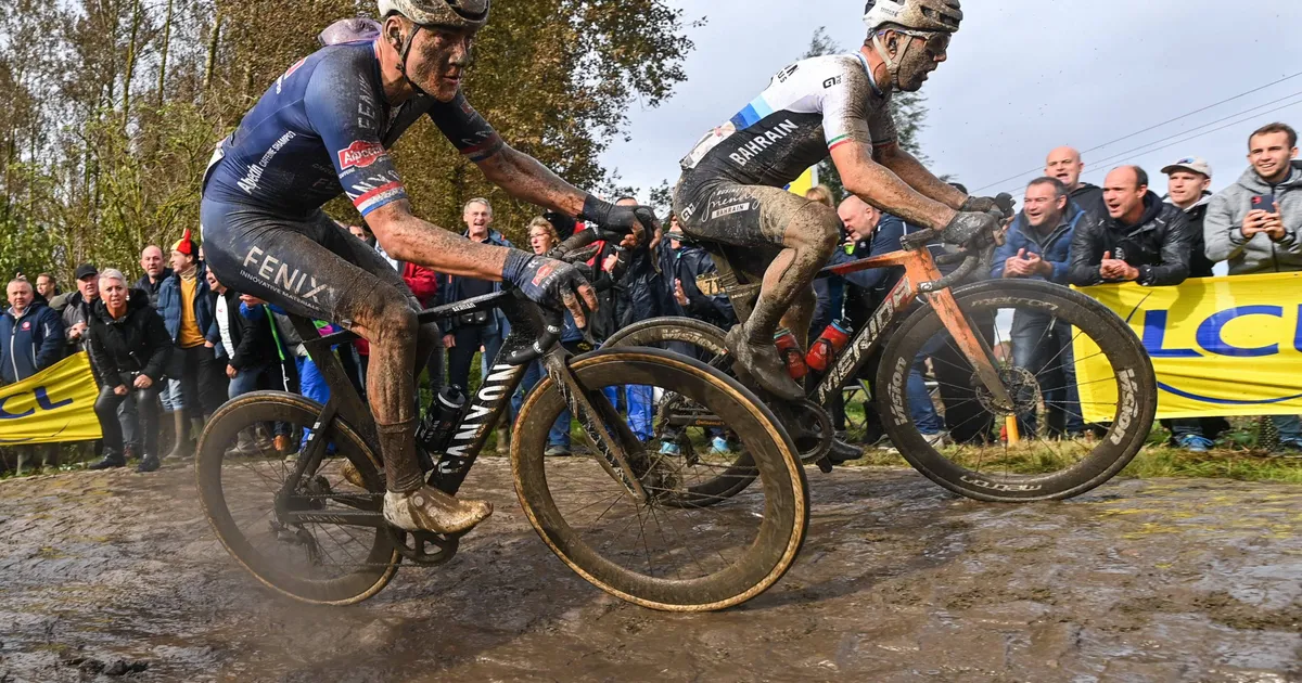 No rainy Paris-Roubaix but... 2025 peloton will likely have a muddy ...