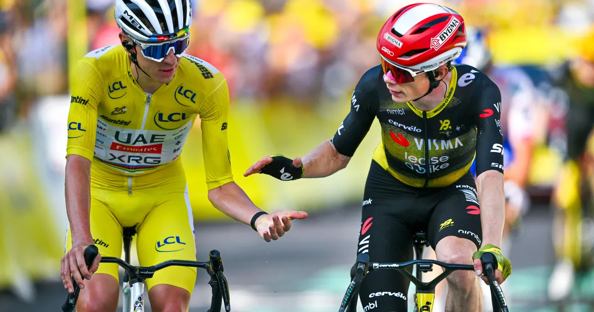 "Jonas probably wasn't very happy at dinner table tonight" - Tadej Pogacar questions Visma ...