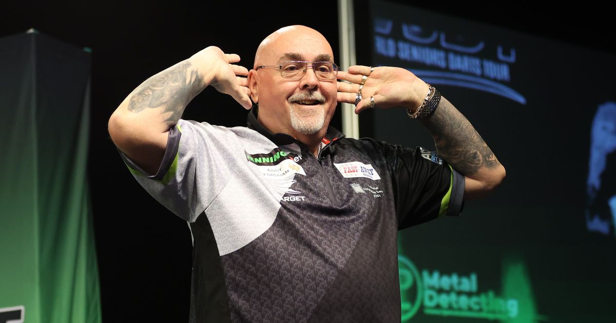 Schedule final day of World Seniors Darts Masters 2024 including Tony O ...
