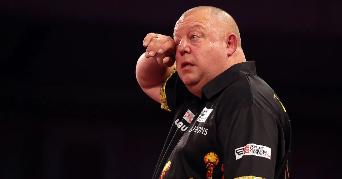 Mervyn King stunned on World Seniors Darts Championship debut by ...