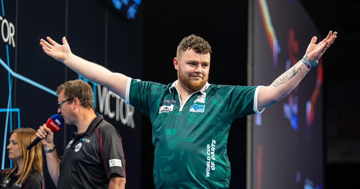 Schedule Saturday afternoon at World Cup of Darts 2025 including ...