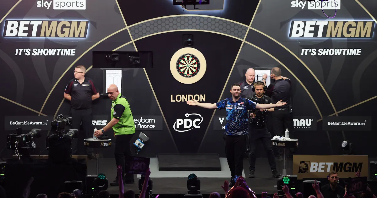 Littler? Humphries? Van Gerwen? - John Part and Mark Webster make their ...