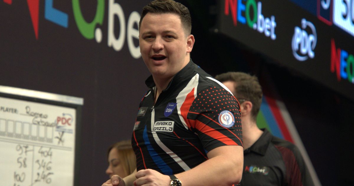 Croat Romeo Grbavac makes debut at World Darts Championship after ...