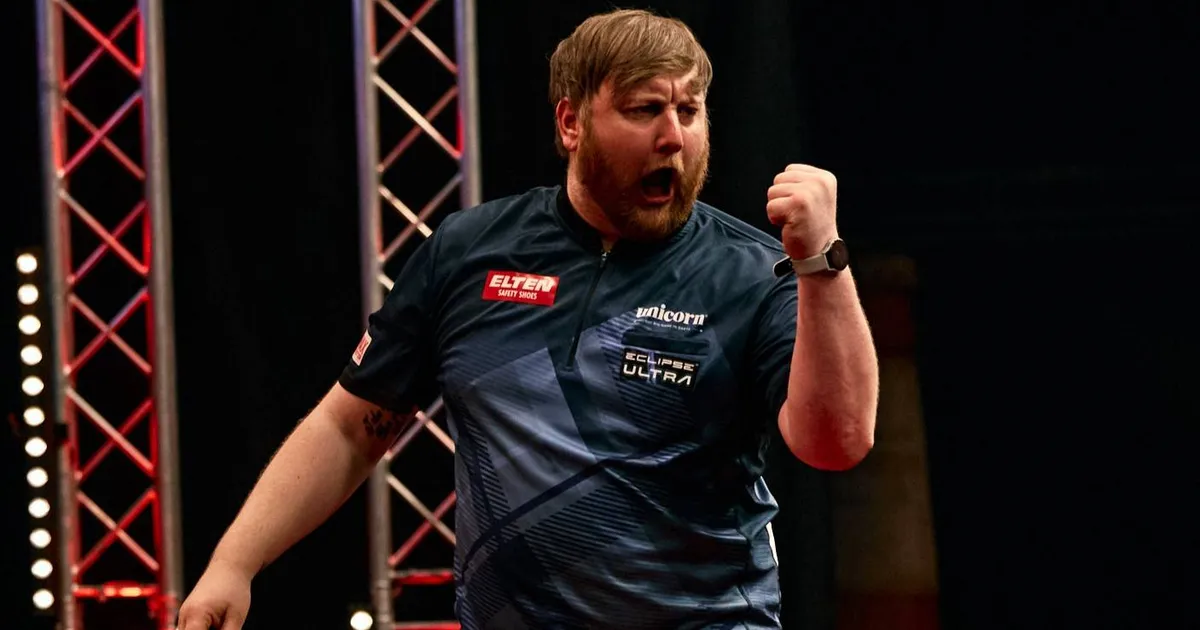 Schedule Friday afternoon at European Darts Grand Prix 2025 with Menzies, Van Veen, Edhouse and ...