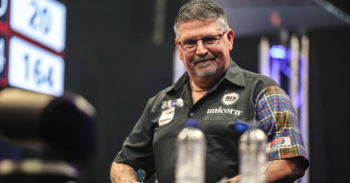Schedule Saturday afternoon at European Darts Grand Prix 2025 with Gary Anderson, Nathan ...