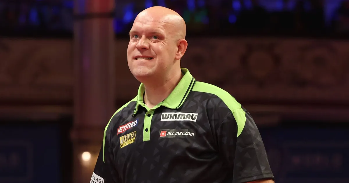 "He didn’t even know who had won the World Series": Michael van Gerwen ...