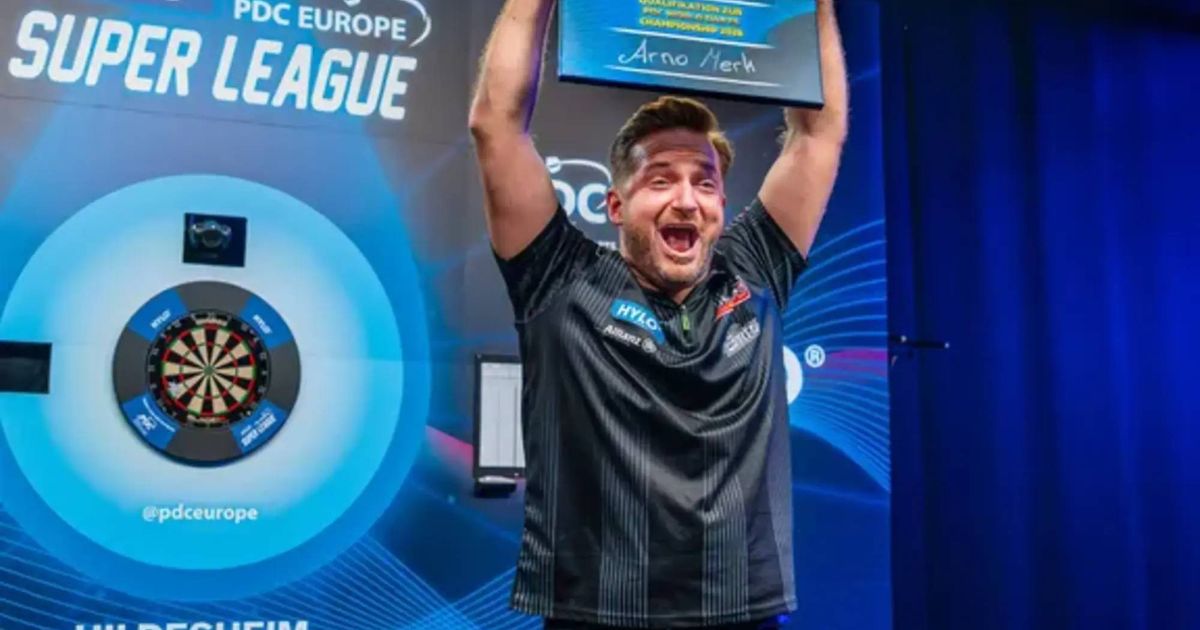 PDC Europe Super League 2025: Arno Merk books his Ally Pally debut