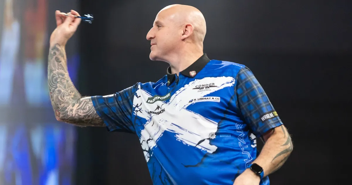 Alan Soutar wird Botschafter für Mission Darts