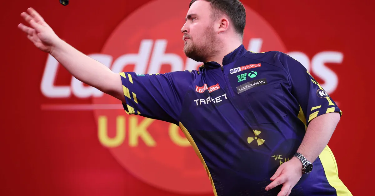 Spielplan Sonntagnachmittag bei den UK Open 2025: Luke Littler bekommt ...