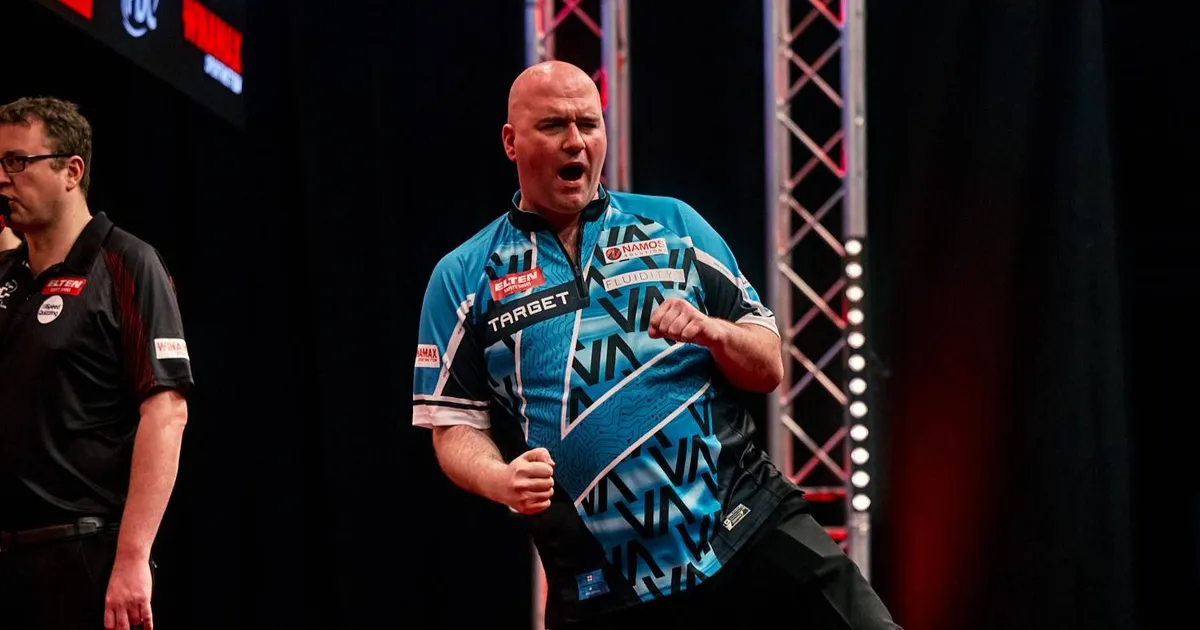 Rob Cross volgende grote naam die International Darts Open overslaat ...