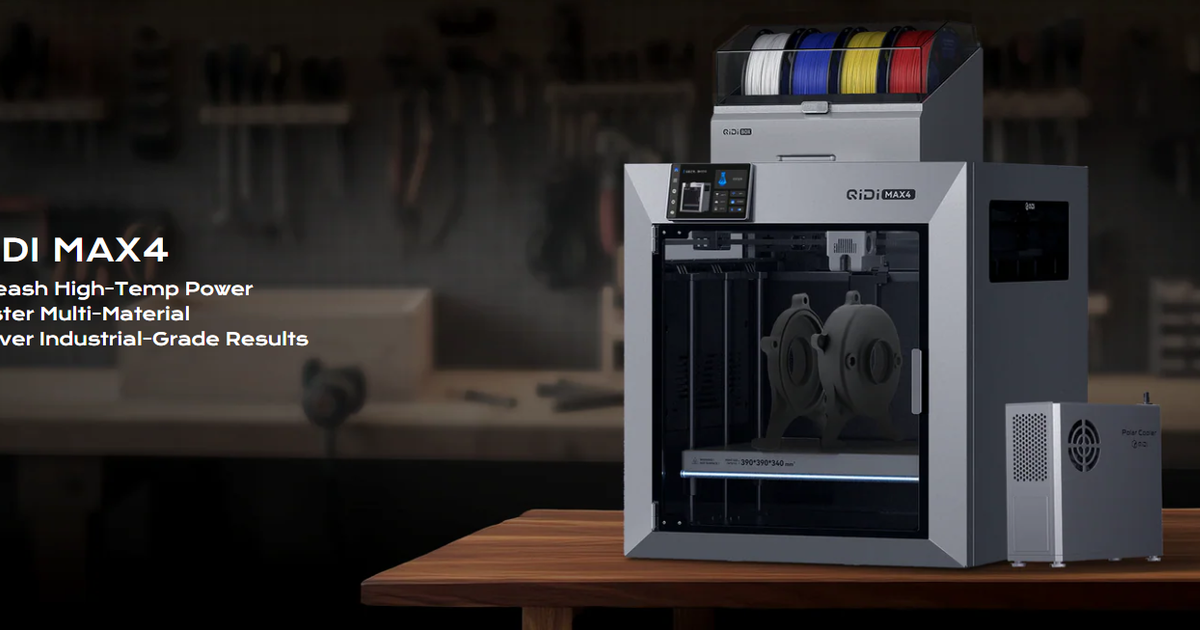 QIDI Max4: Flagship Large-Scale 3D Printer Debuts at Formnext 2025 in ...