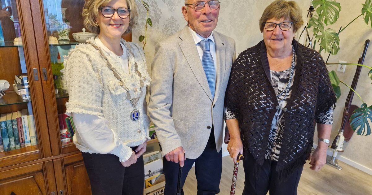 Echtpaar Coolbergen-Van Otzel 60 jaar getrouwd