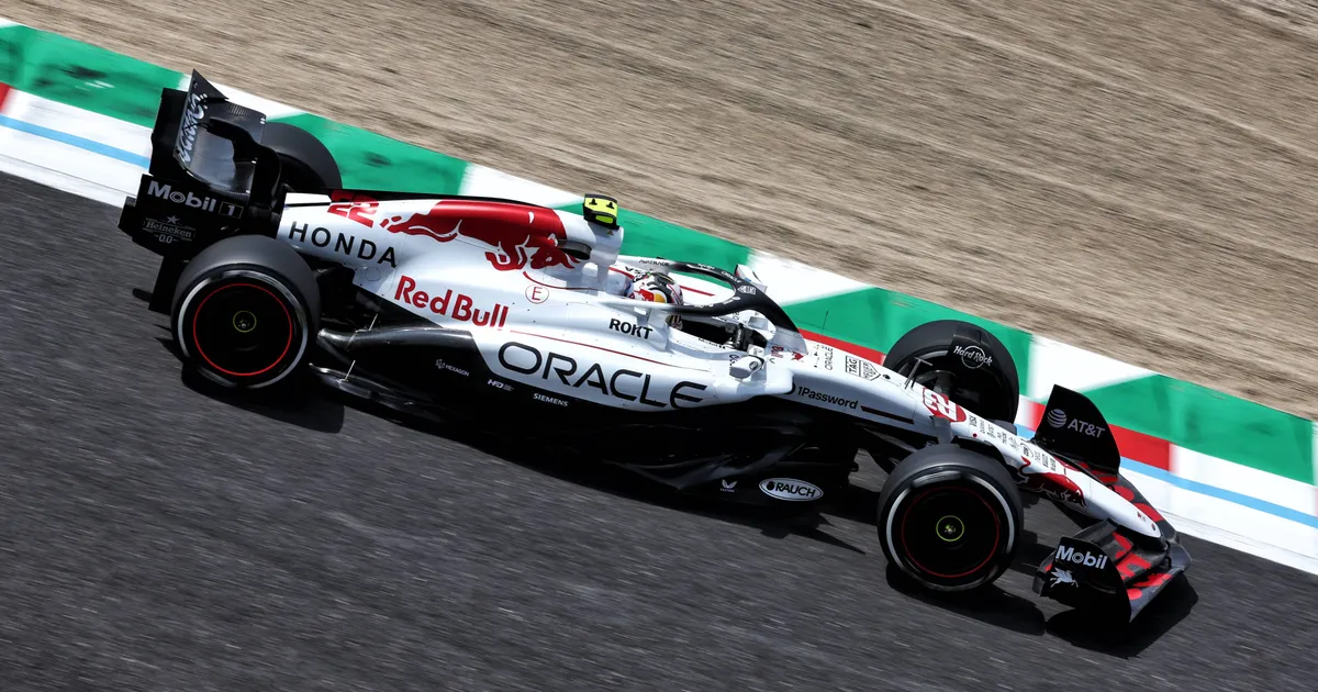 Tsunoda surprised by early qualifying exit at the Japanese Grand Prix