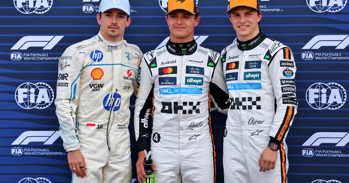 Das ist die vorläufige Startaufstellung für den Großen Preis von Monaco