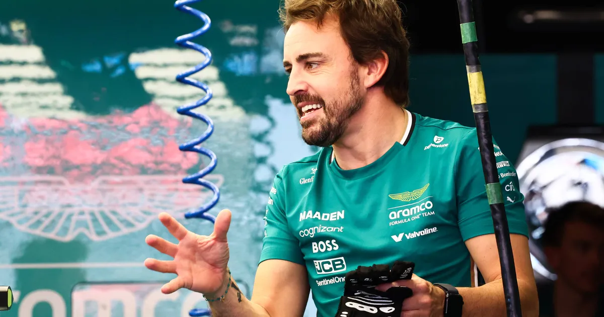 Wie Alonso sah, wie Newey das Personal von Aston Martin F1 in Monaco ...