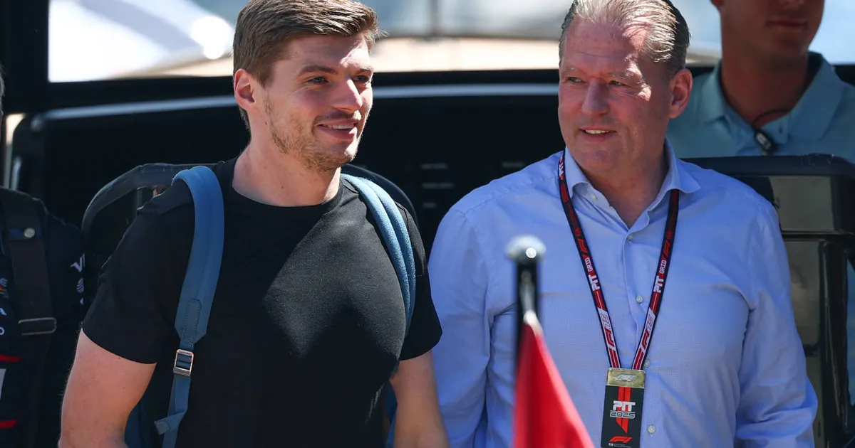 Who are the parents of Formula 1 world champion Max Verstappen?