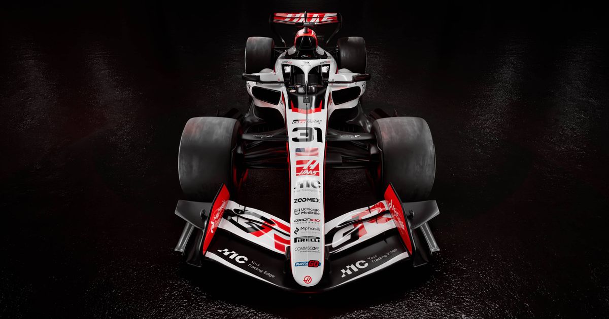 Haas stick with white, red and black as VF-26 breaks cover for 2026