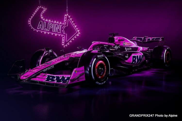 GRANDPRIX247 | Alpine to run special pink livery from Las Vegas till ...