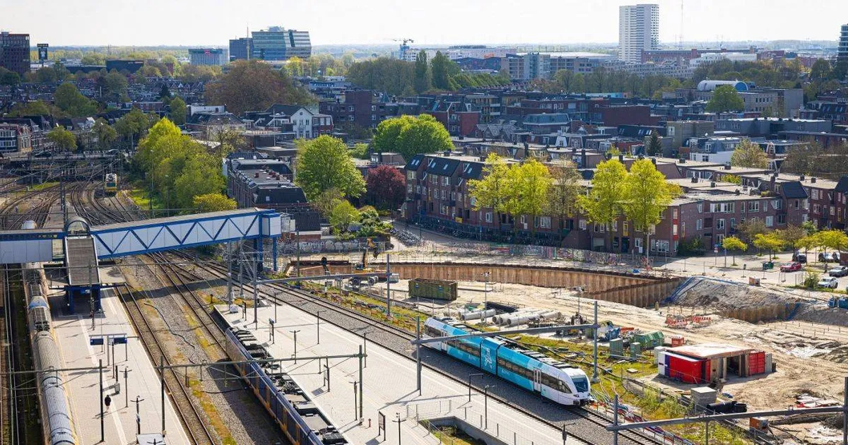 Blauwe brug op Hoofdstation Groningen gaat aanstaande donderdag dicht