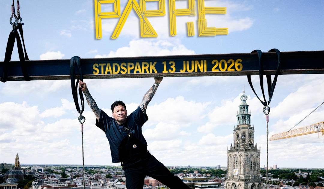 Kraantje Pappie geeft grootste show ooit in Stadspark Groningen