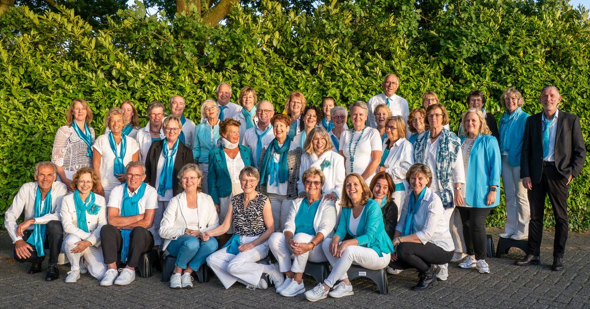 Optreden zanggroep Tres Jolie in woonzorglocatie Sint Antonius