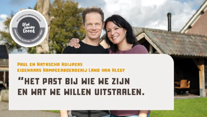 Voor Paul en Natascha is afval scheiden vanzelfsprekend