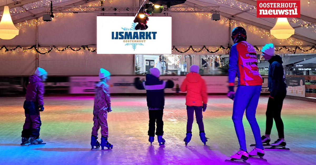 IJsco geeft schaatslessen op de schaatsbaan IJsmarkt