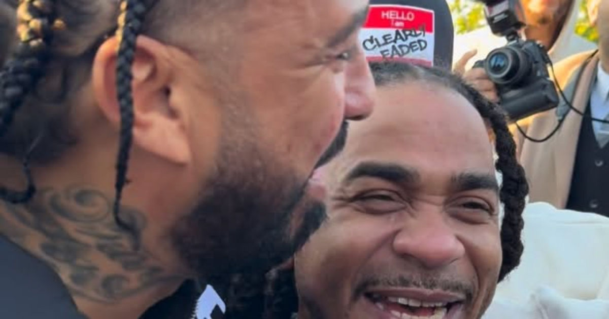 Emotionele French Montana haalt Max B na 16 jaar op uit de gevangenis