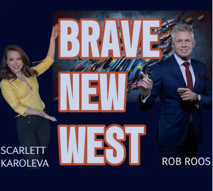 Brave New West: rechtse podcast van Rob Roos en Scarlett Karoleva op Spotify"