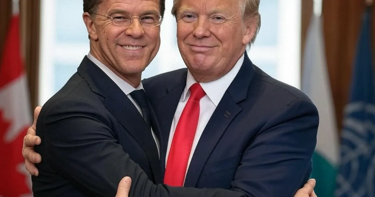 Telegraaf prijst Rutte’s Trump-slijm | DDS