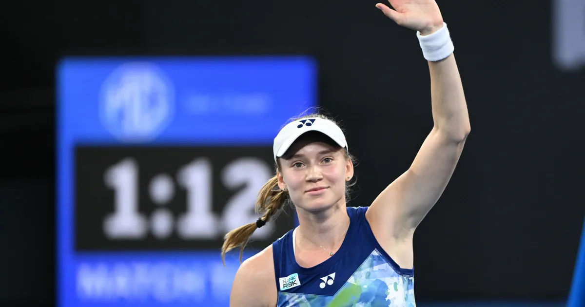 Elena Rybakina & Taylor Fritz Win 2025 Eisenhower Cup In Indian Wells