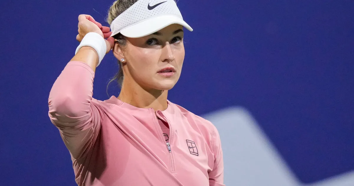 Anna Kalinskaya Angrily Slams WTA And Cincinnati Open For 'Unfair ...