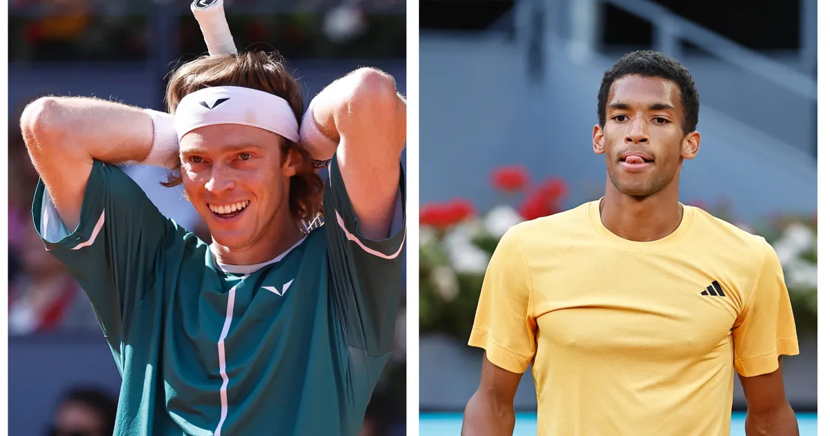 Der kämpferische Andrey Rublev überlebt den epischen Doha-Krimi gegen Felix Auger-Aliassime und ...