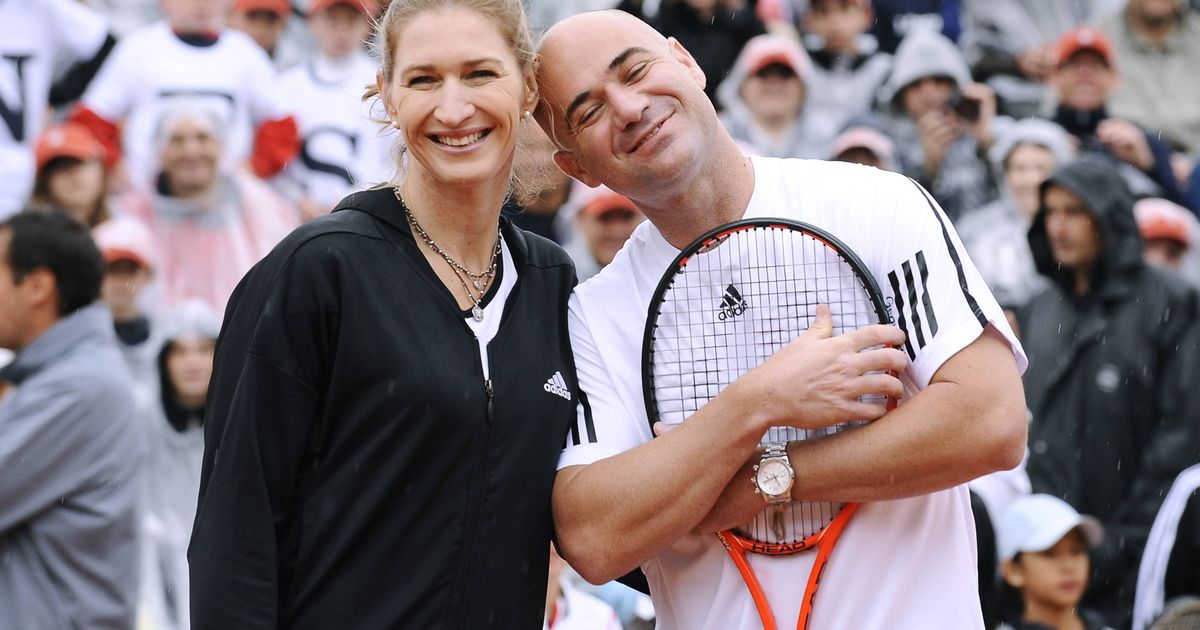 "Happy Valentine's Day to the love of my life" - Andre Agassi shares ...