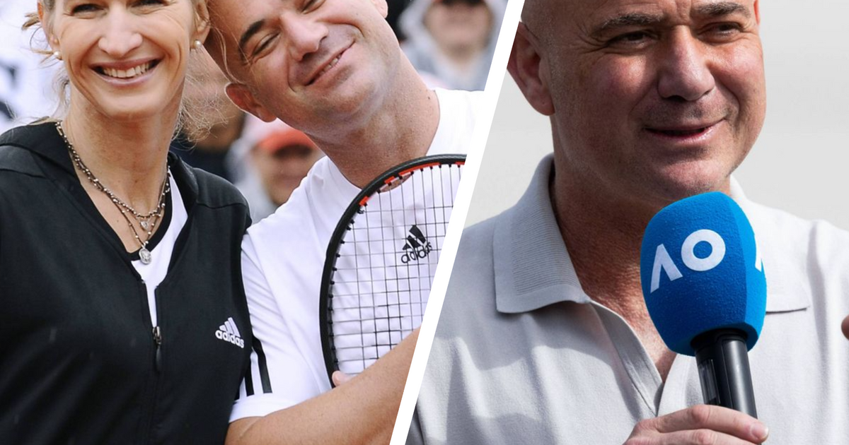 Tennis Legends - Andre Agassi: A Career Golden Slam master famed for ...