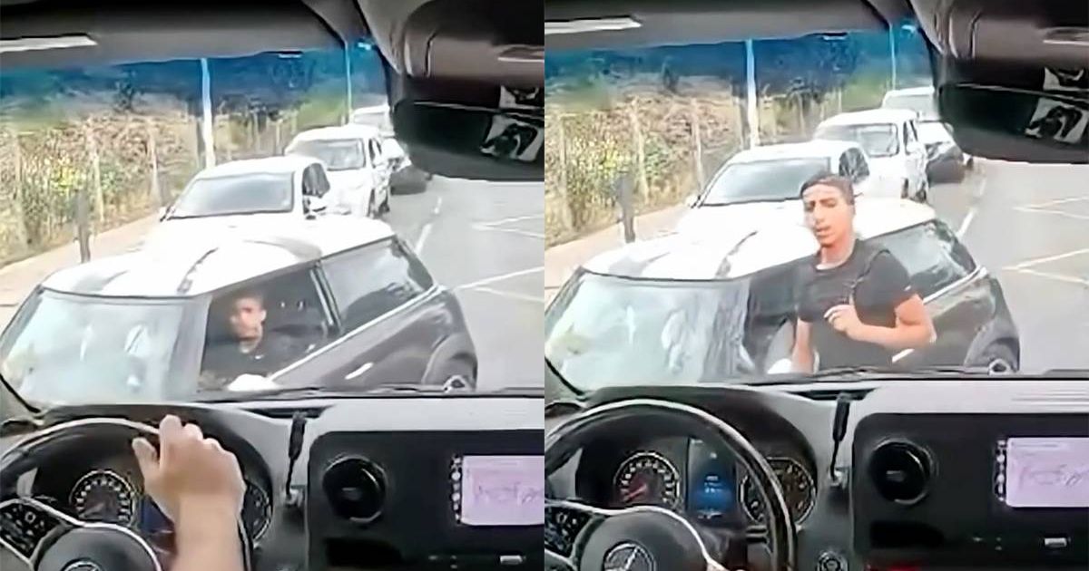 Mini-rijder met tasje denkt regels te skippen, maar krijgt karma van ...