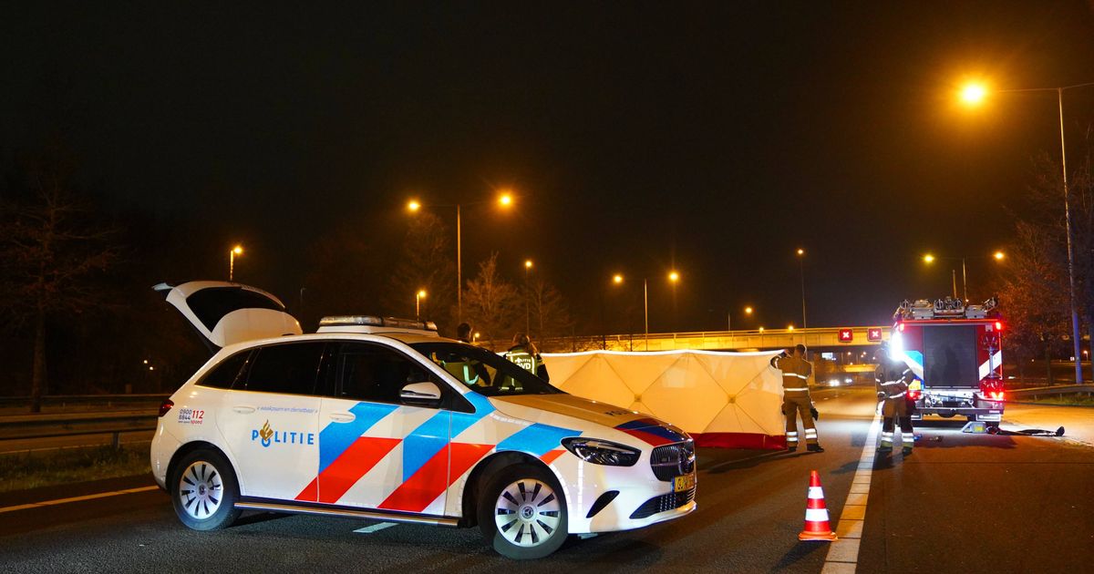 Dode bij aanrijding op A2 bij Den Bosch