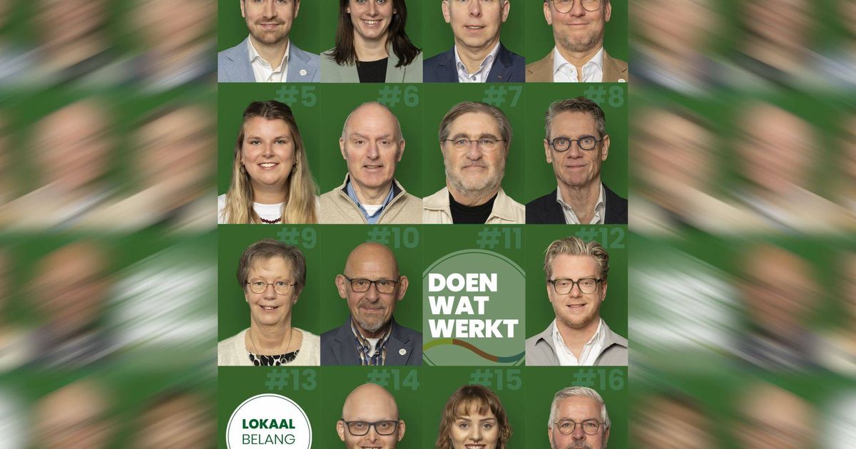 Eerste zestien kandidaten Lokaal Belang Waalwijk gepresenteerd
