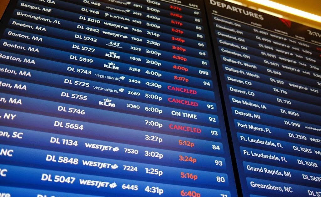 Honderden vluchten geschrapt in New York om sneeuwstorm